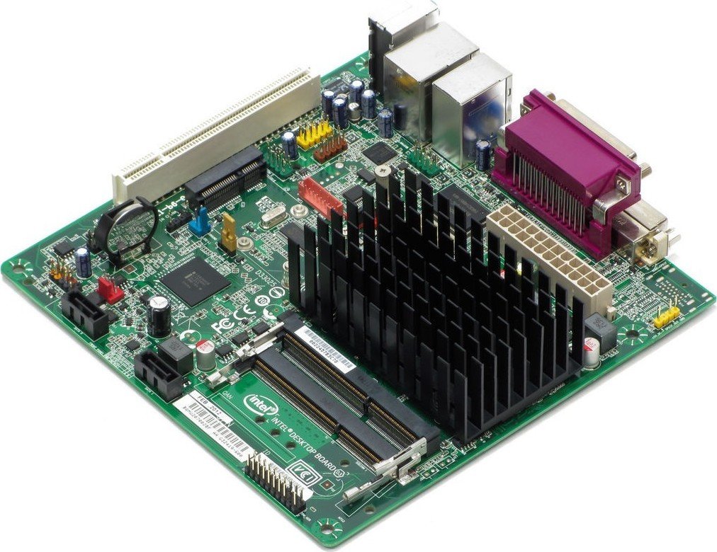 Материнская плата + процессор NM10 Intel BLKD2500HN mini-ITX купить ...