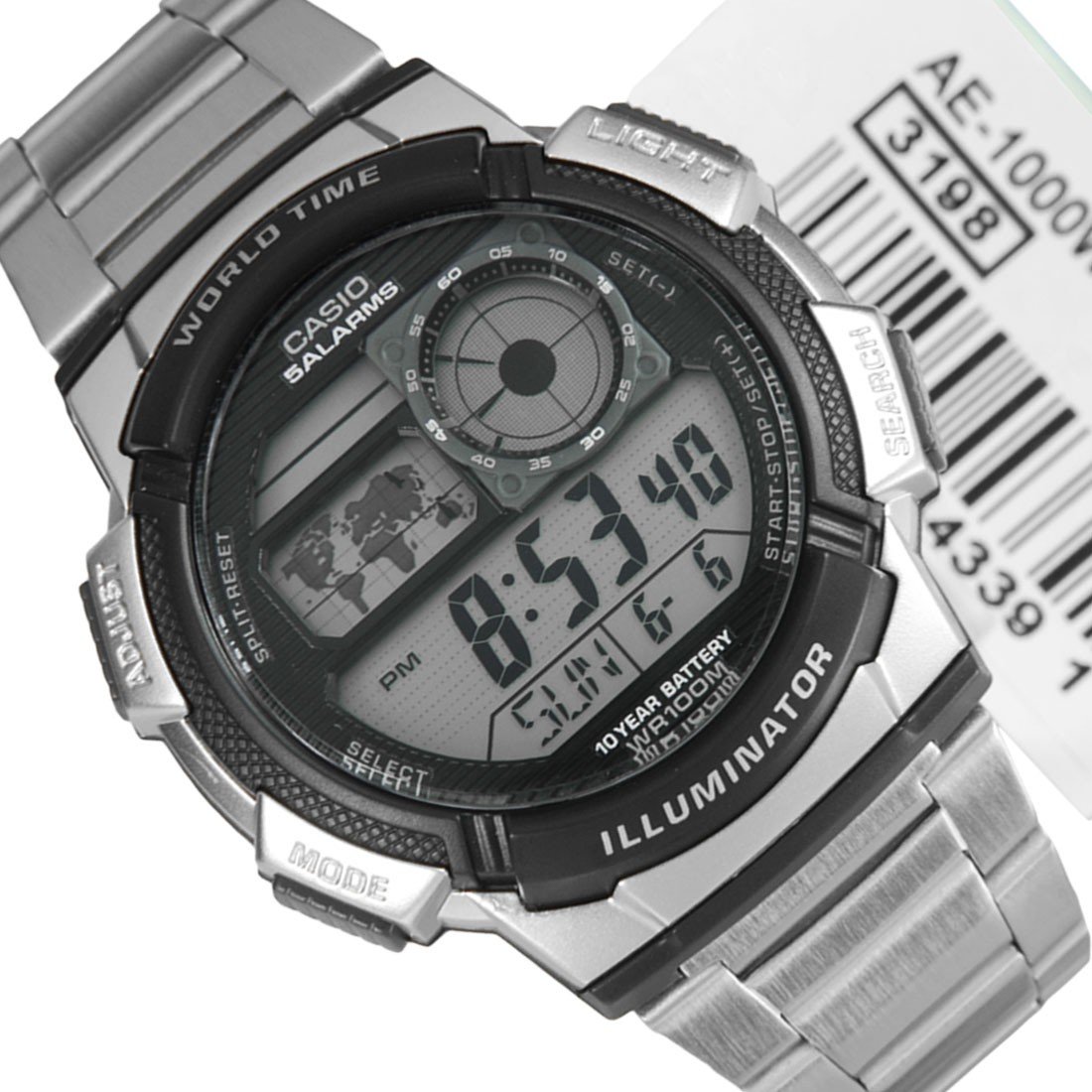 Часы Casio AE-1000WD-1AVEF купить | ELMIR - цена, отзывы, характеристики